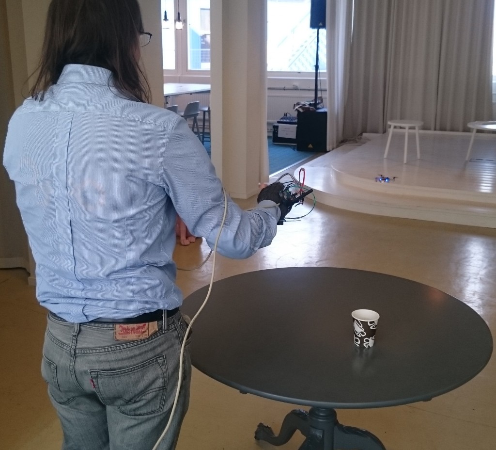 Arduino day 2015 and Crazyflie glove controller | Bitcraze