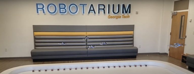 Crazyflies in the Robotarium | Bitcraze