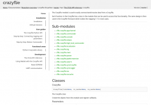 Category: Documentation | Bitcraze