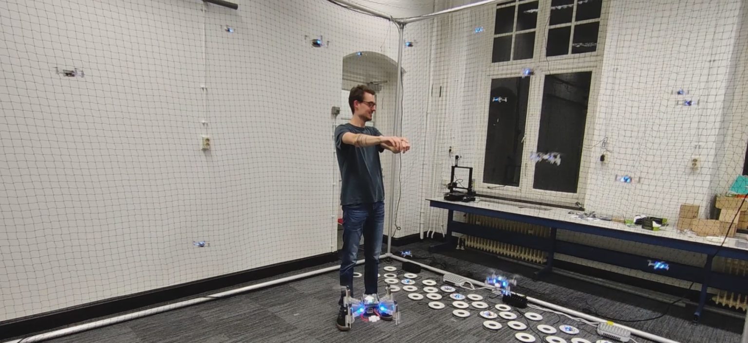 TU Delft Science Centre Swarming Lab | Bitcraze
