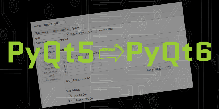 The python client and Qt6 | Bitcraze