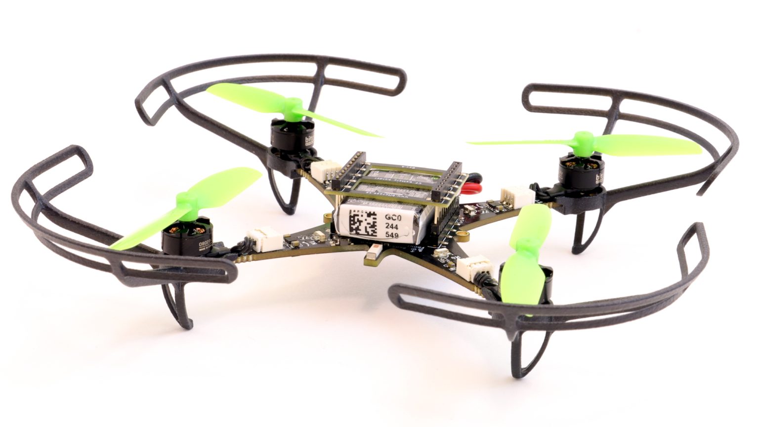 The Crazyflie 2.1 brushless is getting optional propeller guards | Bitcraze